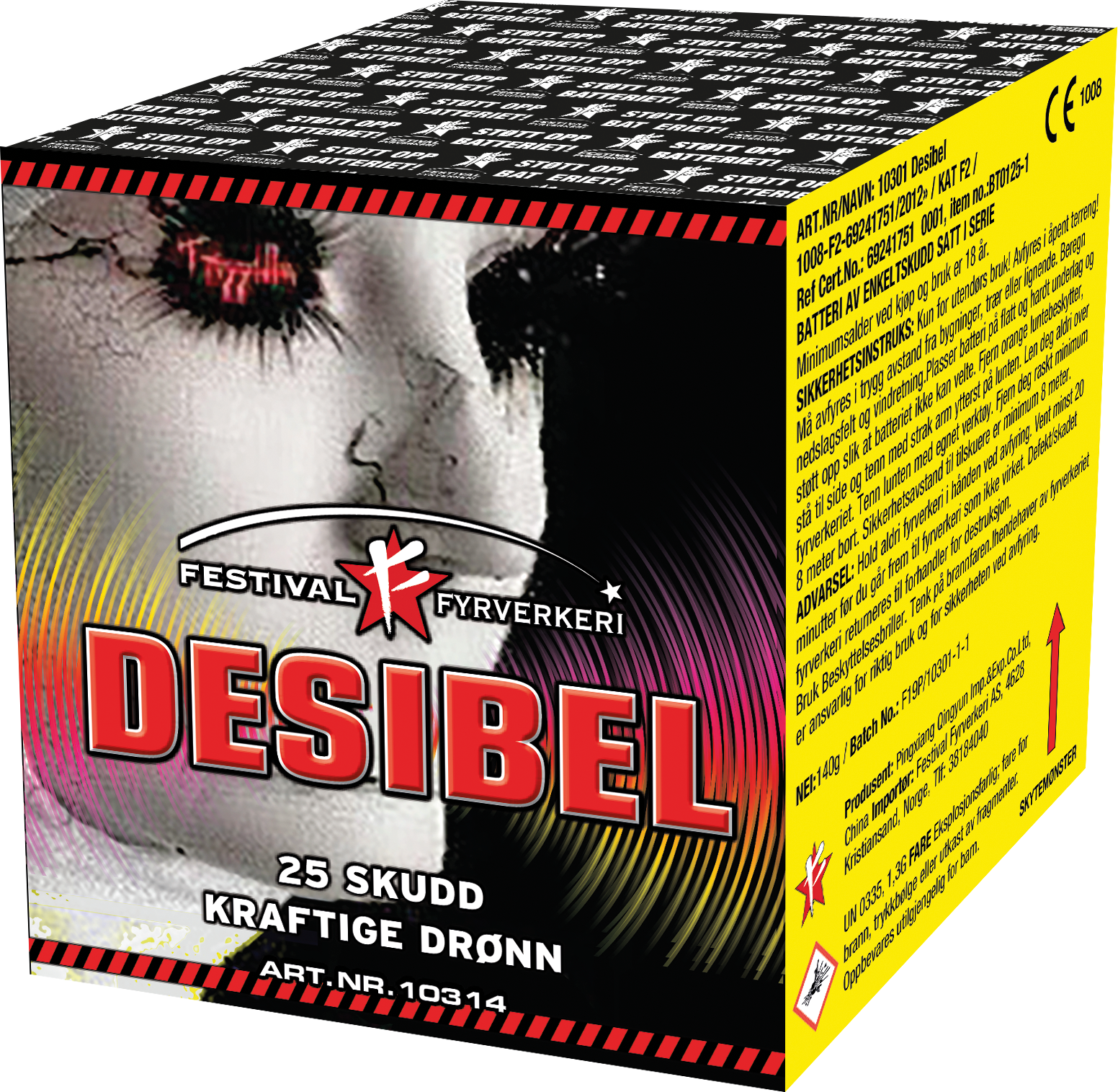 festivalfyrverkeri.no | Desibel